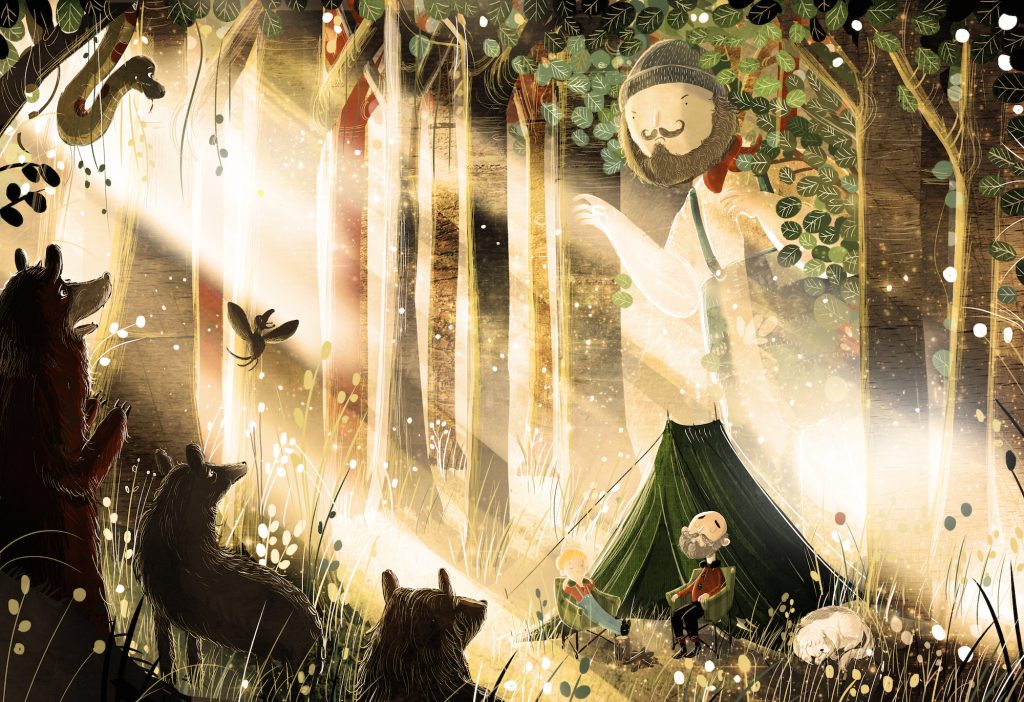 Grandad’s Secret Giant – David Litchfield Illustration