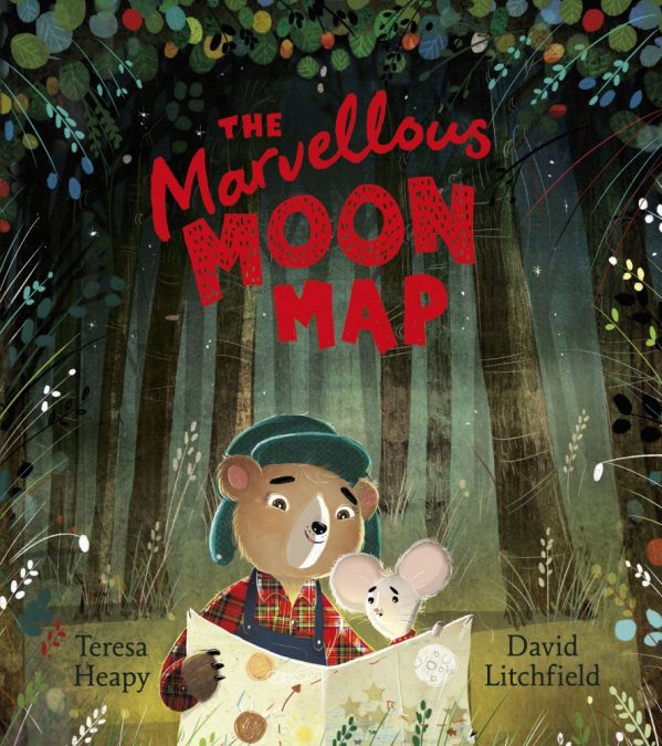 The Marvelous Moon Map – David Litchfield Illustration