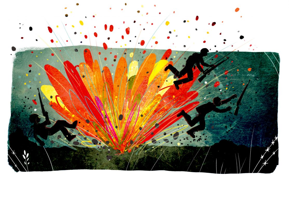 WAR IS OVER – David Litchfield Illustration