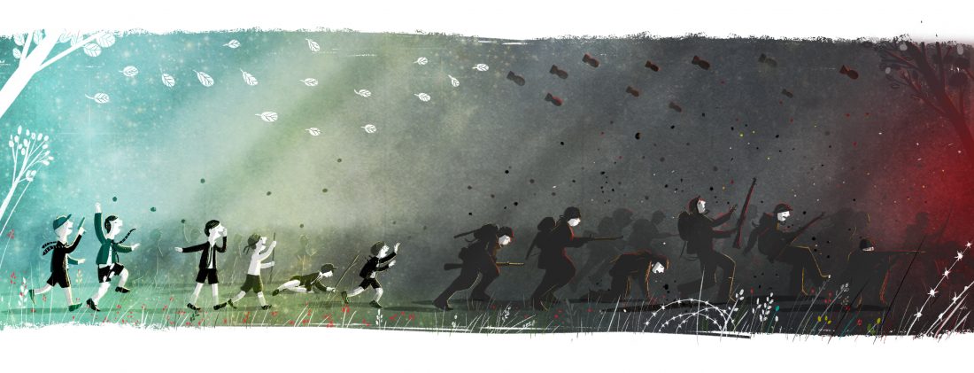 WAR IS OVER – David Litchfield Illustration