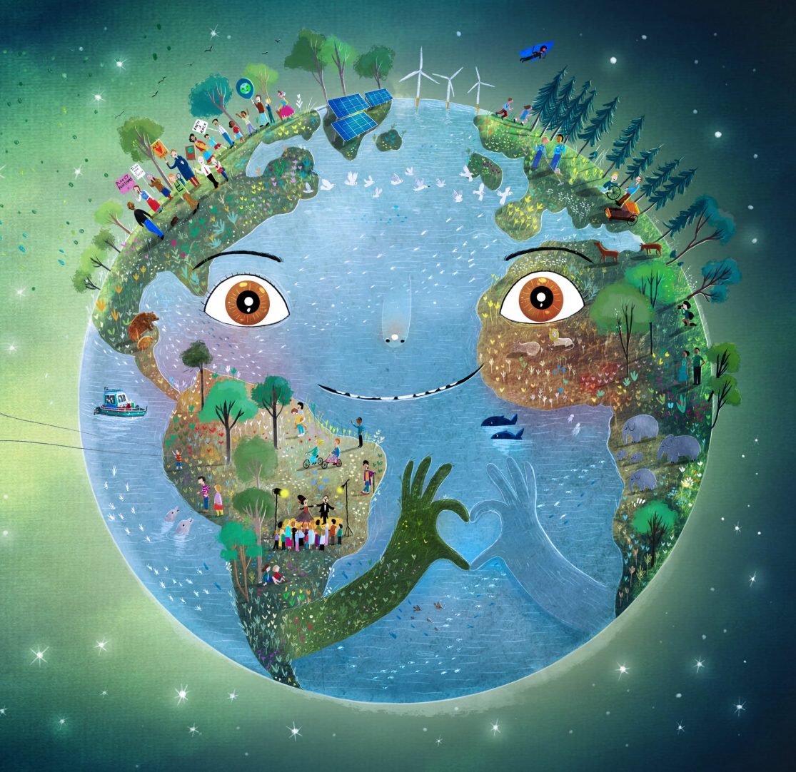Our Planet! There’s No Place Like Earth – David Litchfield Illustration