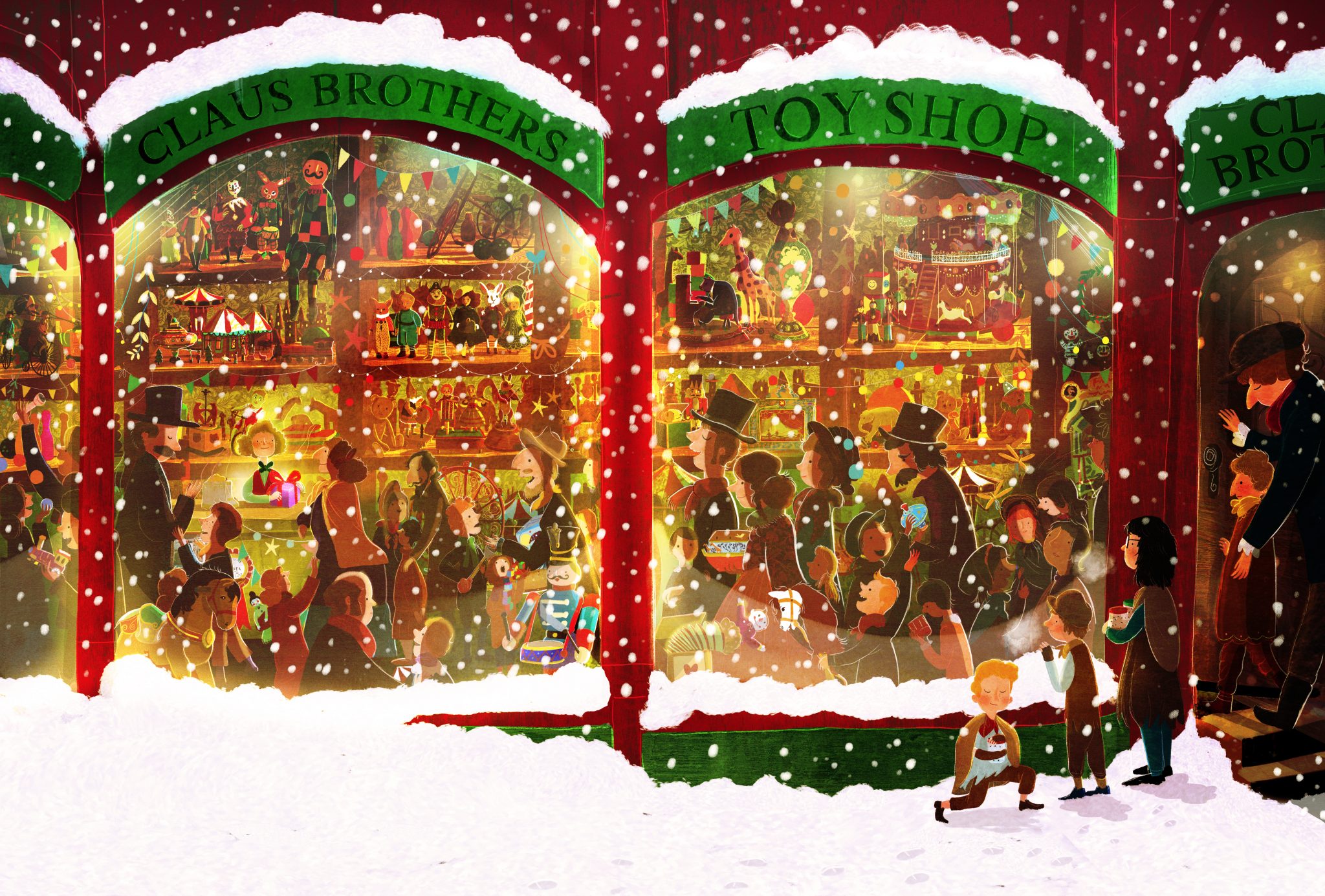 Kid Christmas – David Litchfield Illustration